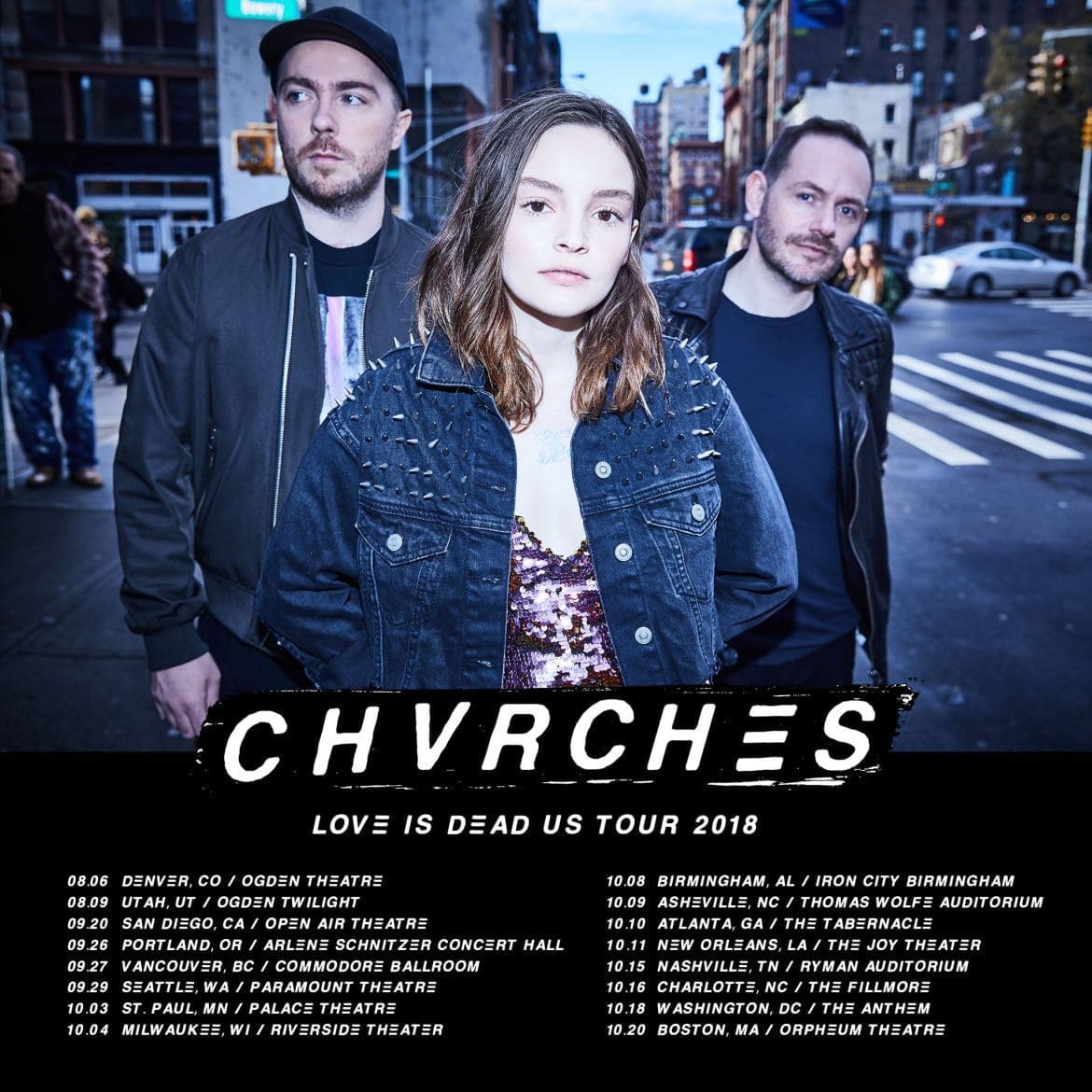 CHVRCHES - "He Said She Said" - Pursuit Of Dopeness