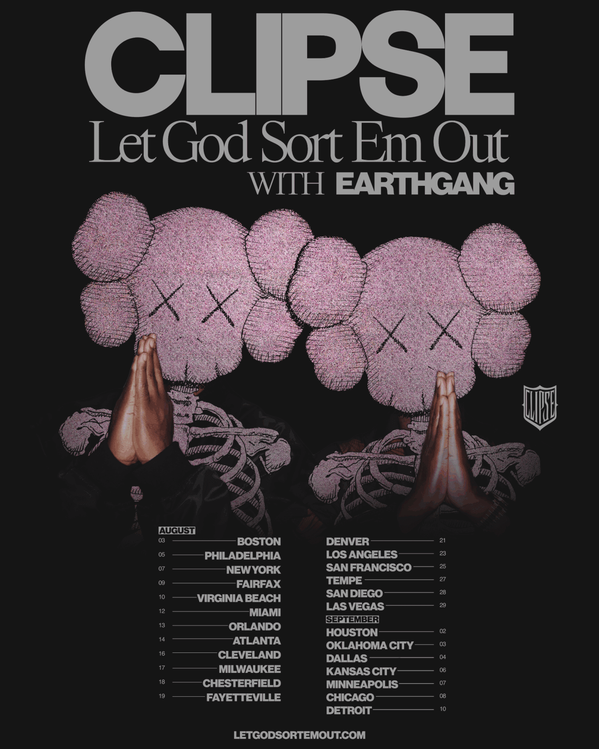 Clipse Announce 2025 'Let God Sort Em Out Tour' Dates - Pursuit Of Dopeness